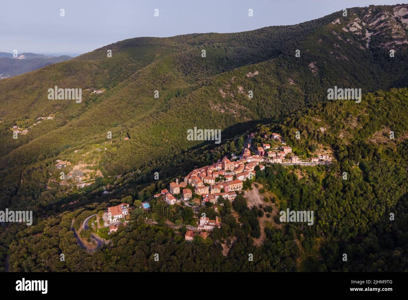 Town poggio island elba italy hi-res stock photography and images - Alamy