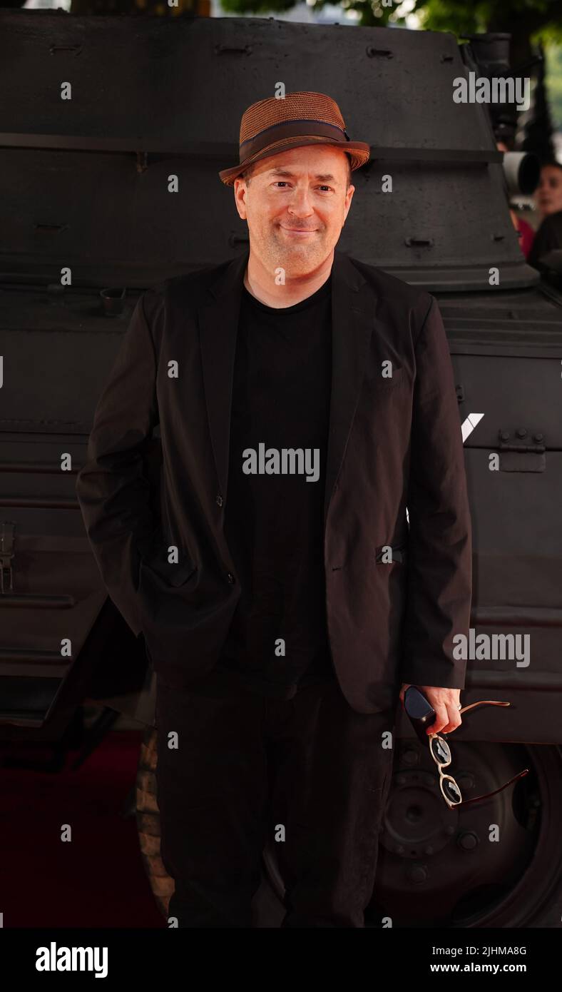 Christopher Markus arriving at the special screening of The Gray Man at ...