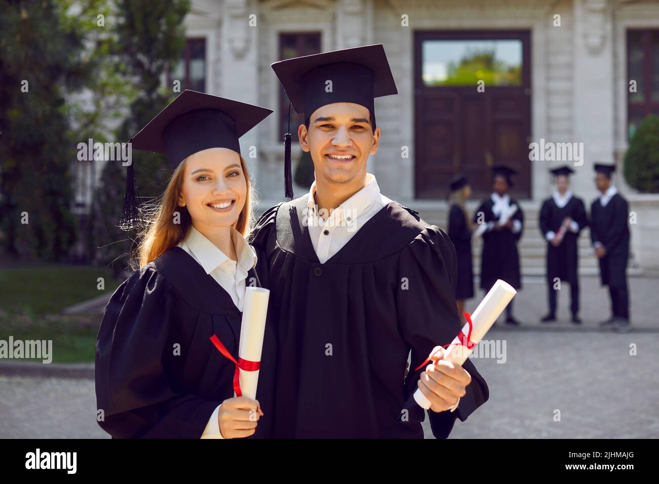 High school graduation portrait hi-res stock photography and images - Alamy