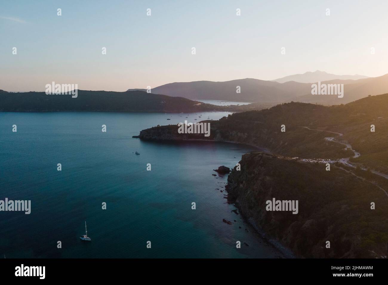 Lacona beach elba hi-res stock photography and images - Alamy