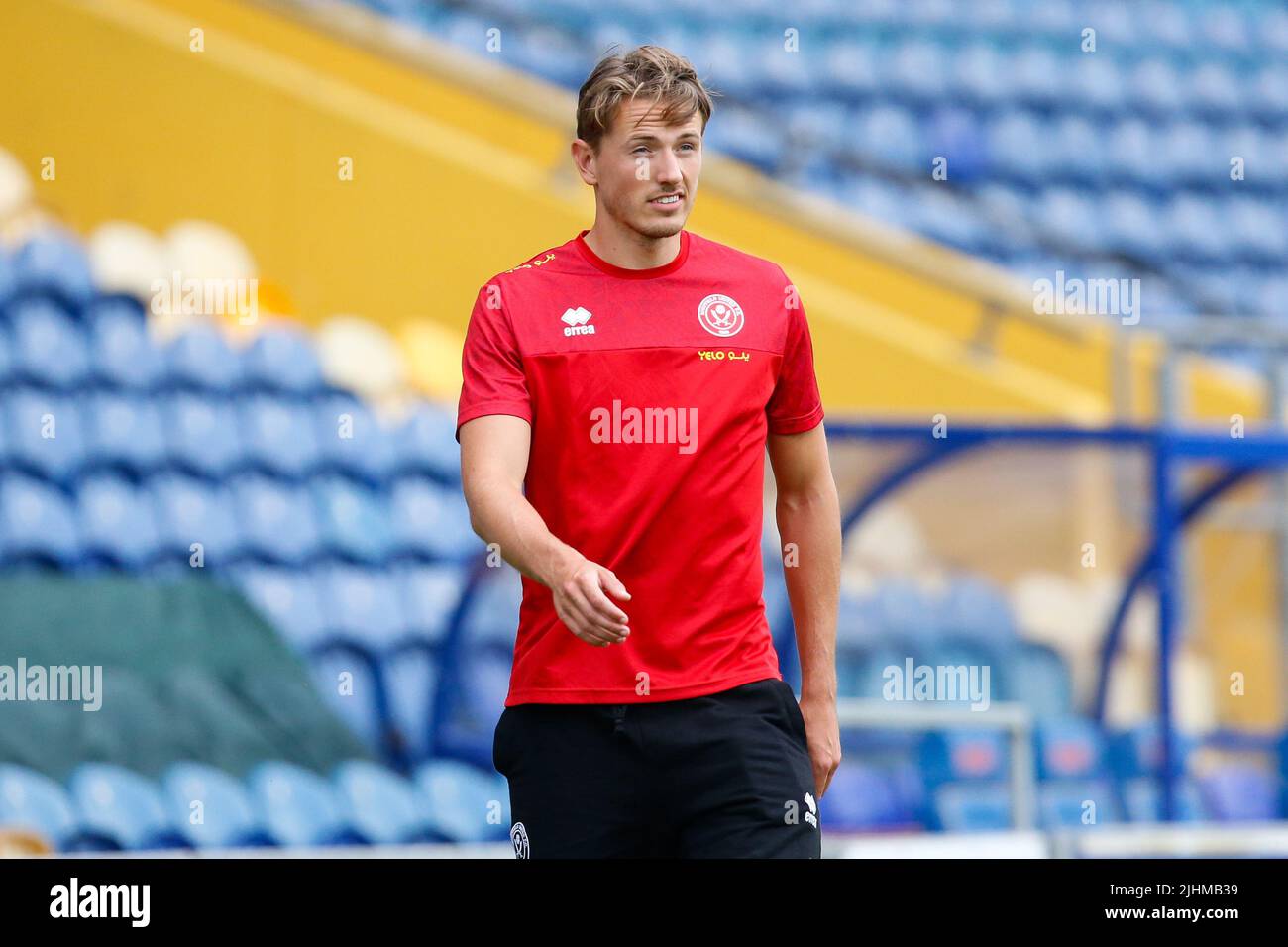 Sander Berge #8 of Sheffield United Stock Photo - Alamy