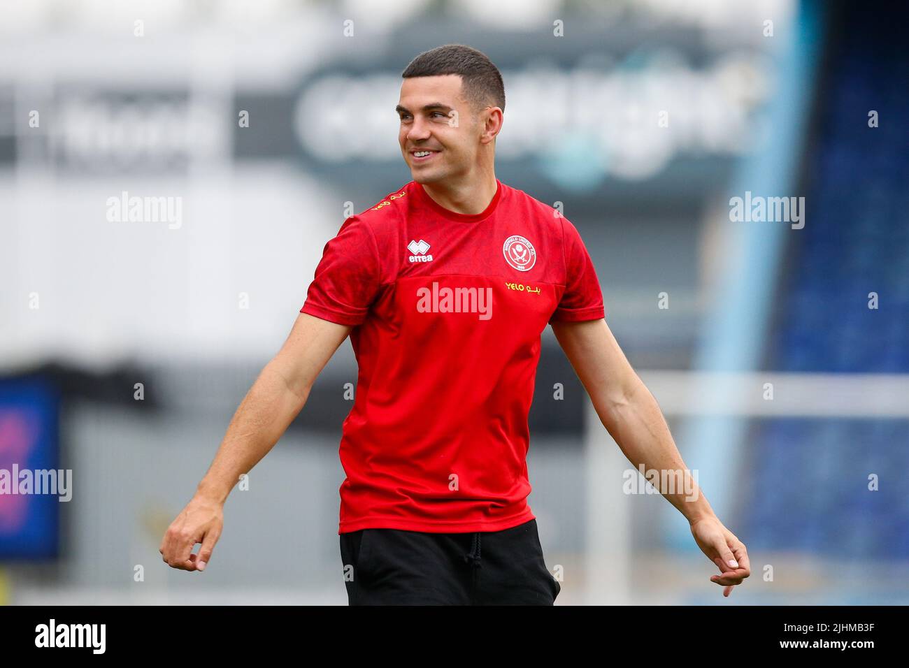 John Egan #12 of Sheffield United Stock Photo - Alamy