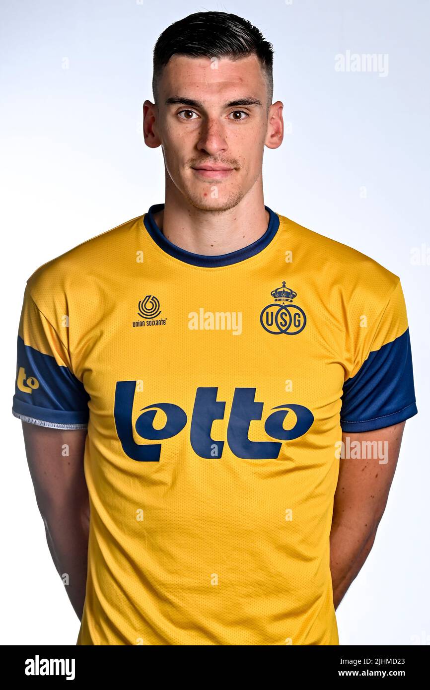 Lier, Belgium, 19 July 2022. Union's Ross Sykes poses for the ...