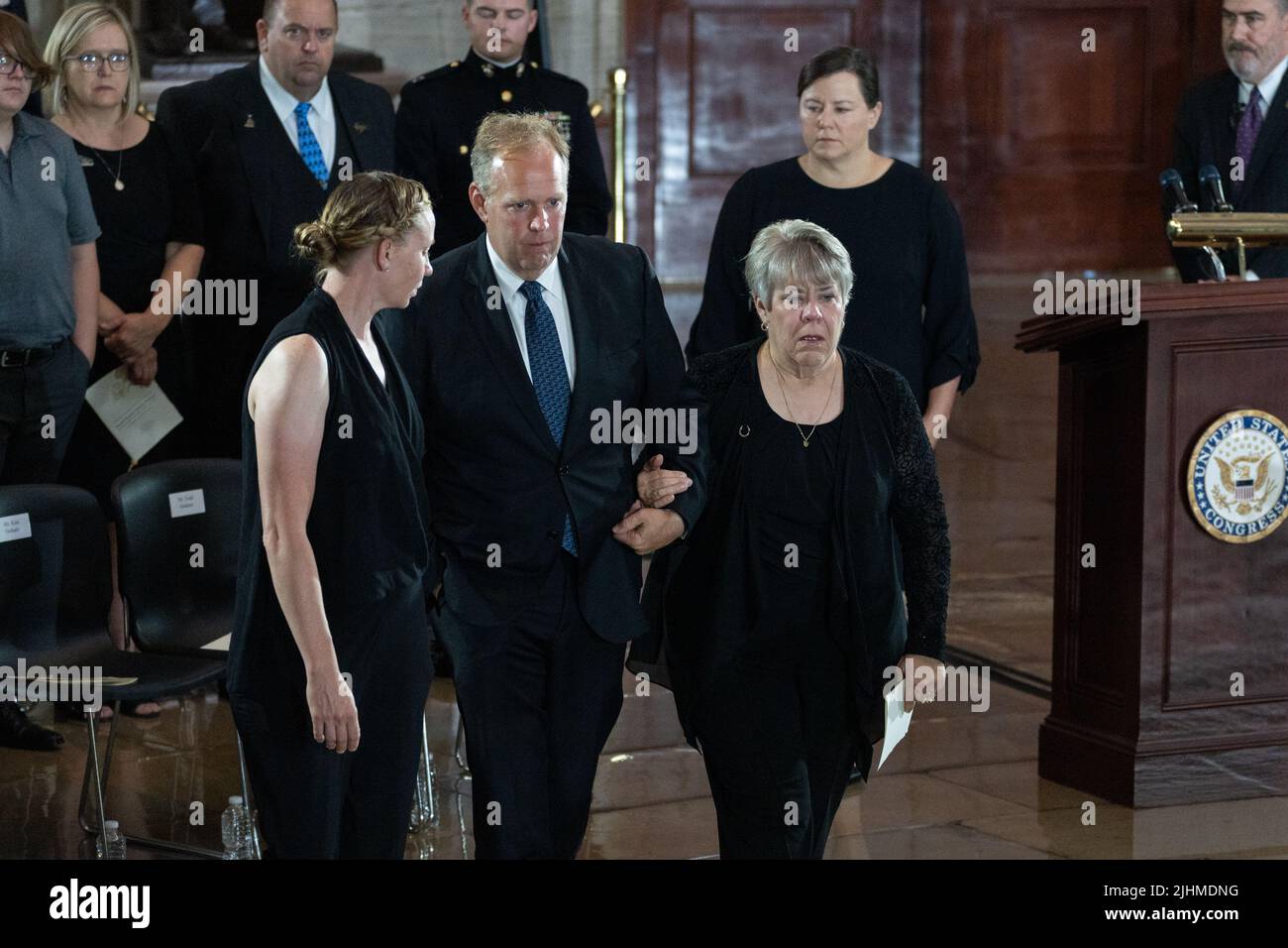 Washington, United States Of America. 14th July, 2022. Kim Graham (L ...