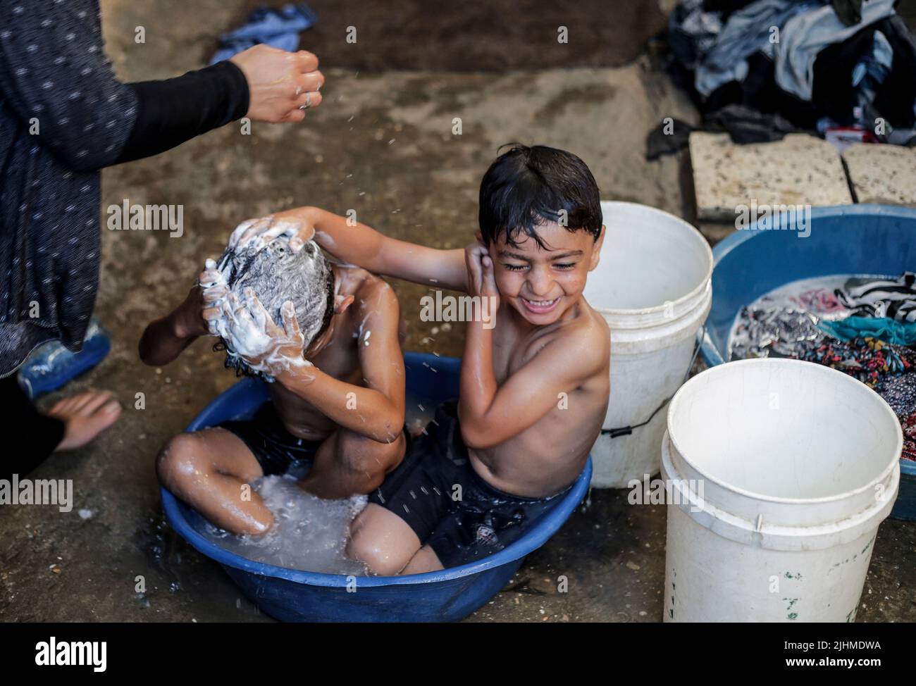 July 19, 2022, Gaza City, The Gaza Strip, Palestine: Palestinian ...