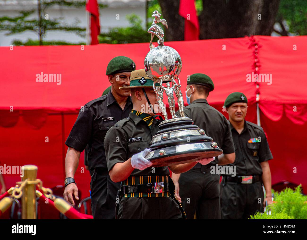 Today the flag off ceremony of the 131st Edition of The Durand Cup 2022 ...