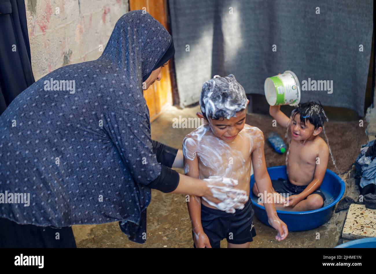 July 19, 2022, Gaza City, The Gaza Strip, Palestine: A Palestinian ...