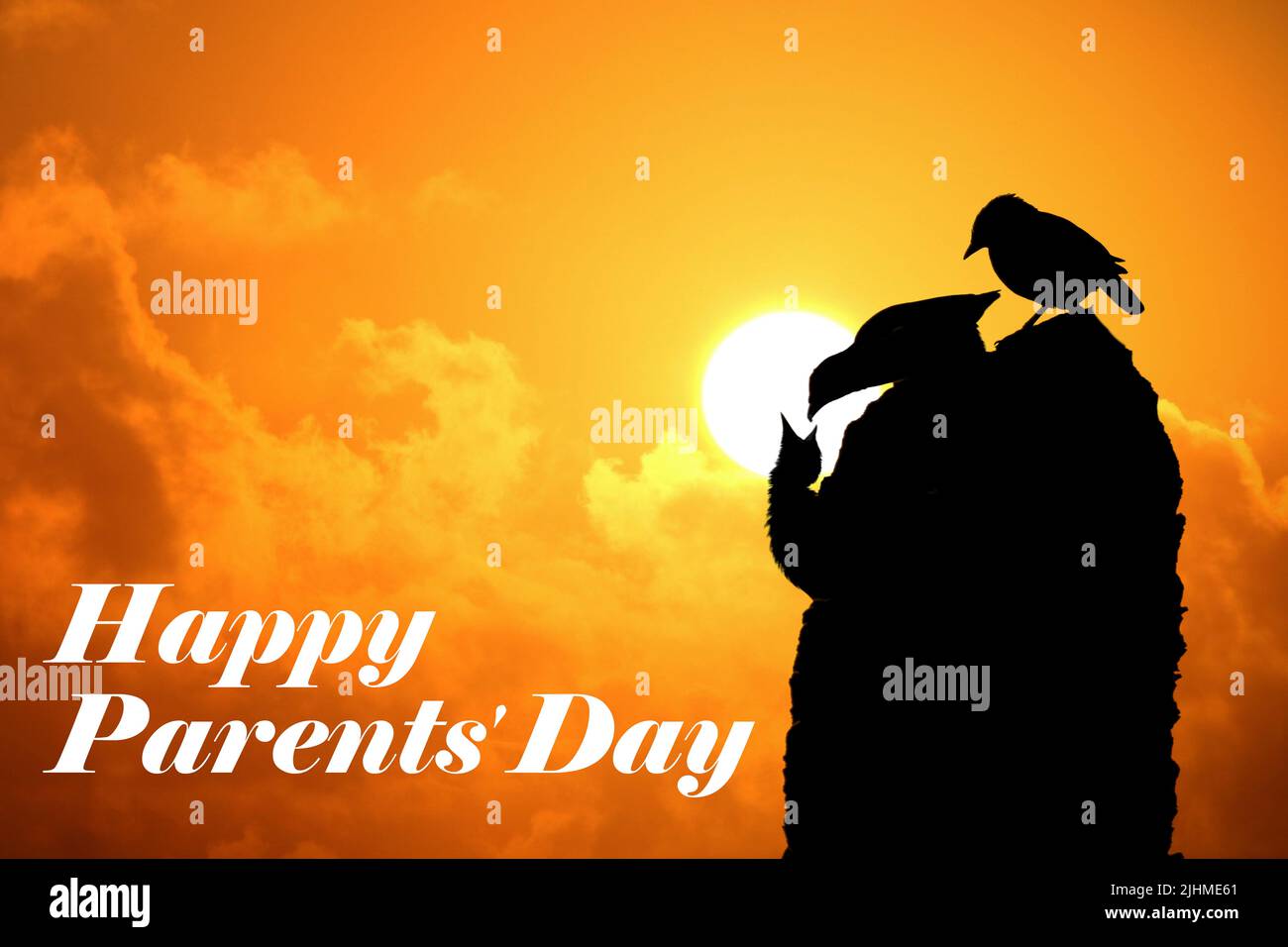 Happy national bird day template hi-res stock photography and images ...