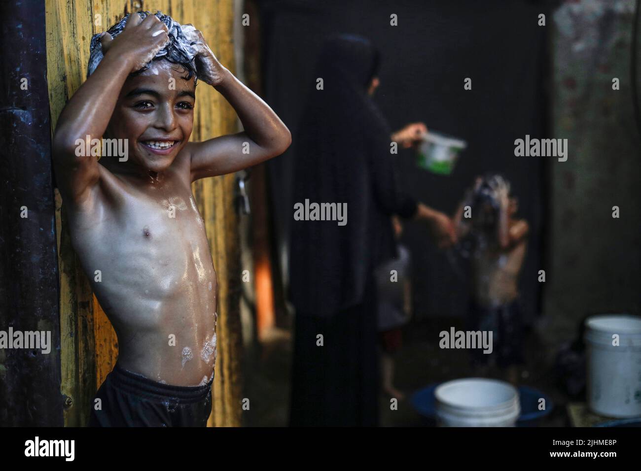 July 19, 2022, Gaza City, The Gaza Strip, Palestine: A Palestinian ...