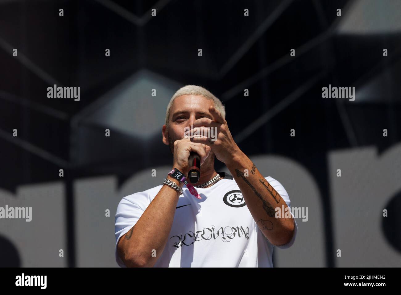 EXAMPLE TRNSMT 2022 DAY TWO Stock Photo - Alamy
