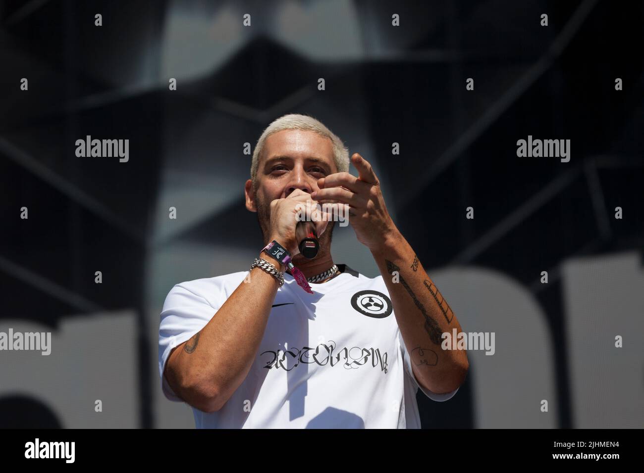 EXAMPLE TRNSMT 2022 DAY TWO Stock Photo - Alamy