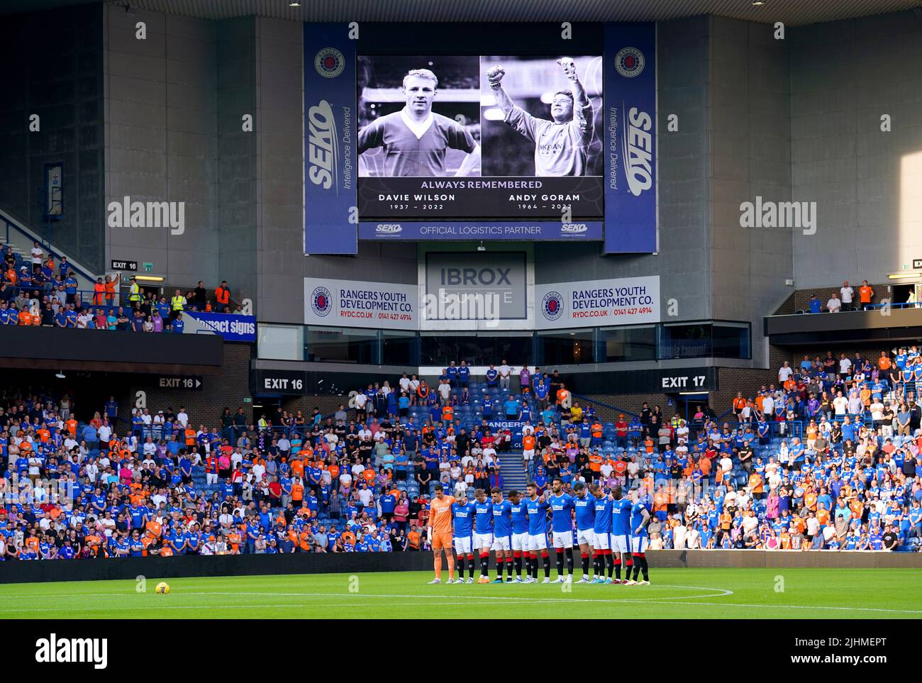 Davie wilson rangers hi-res stock photography and images - Alamy