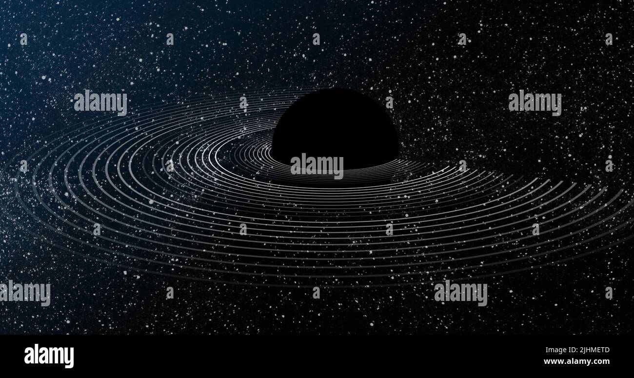 Image of brown planet in space Stock Photo - Alamy