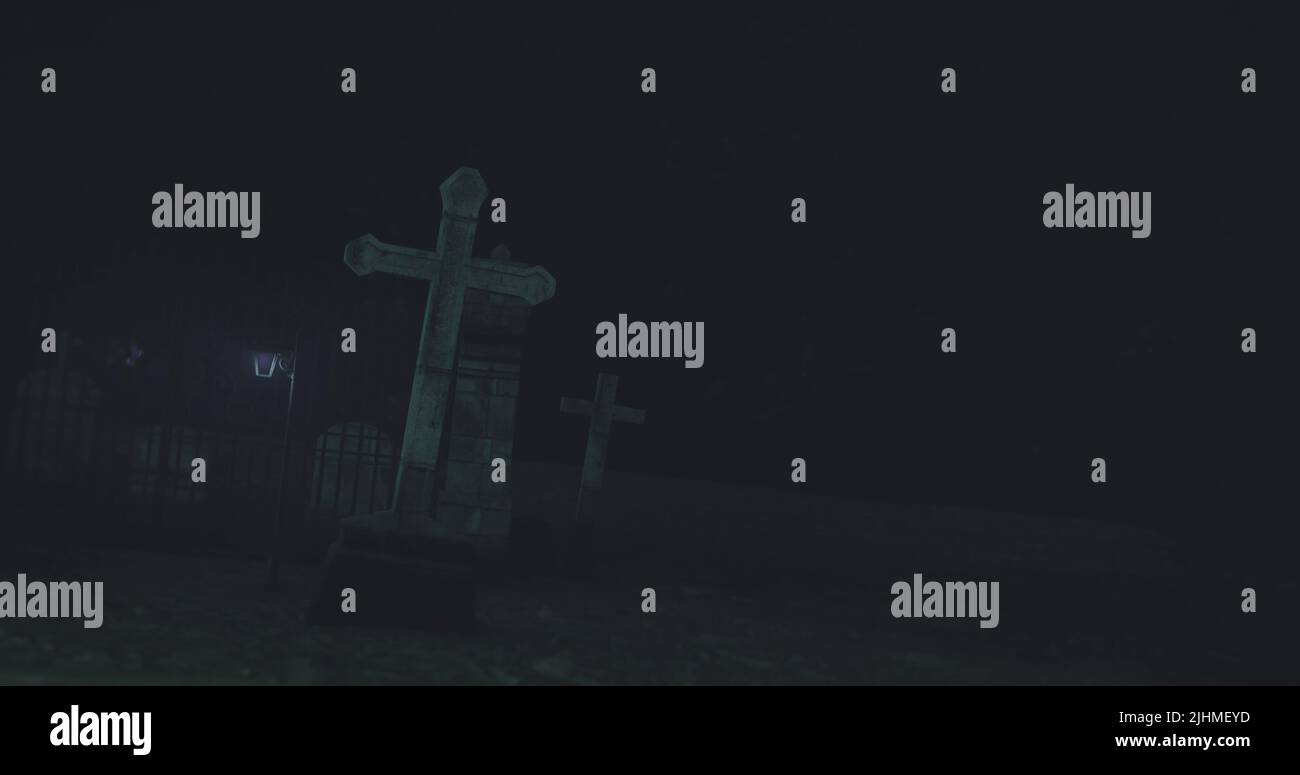 Creepy graves hi-res stock photography and images - Alamy