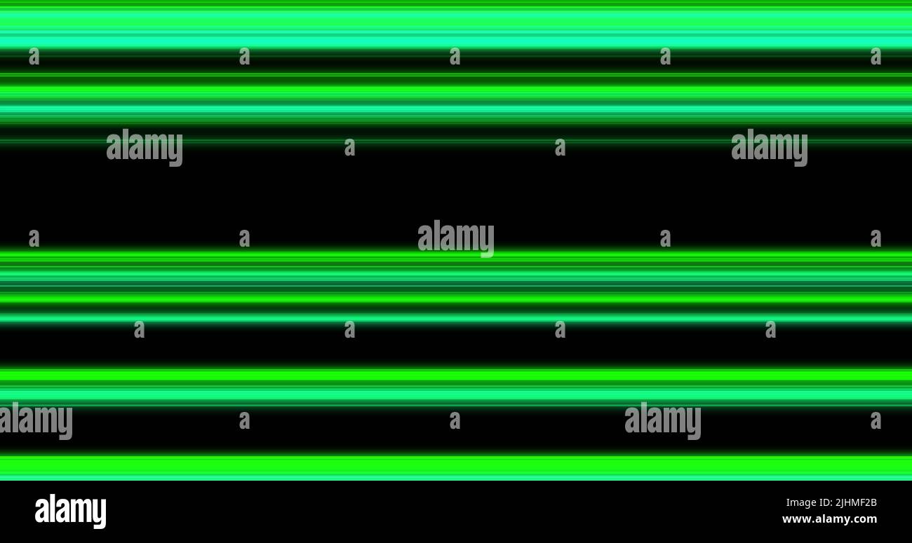 Image of green lines moving on black background Stock Photo - Alamy