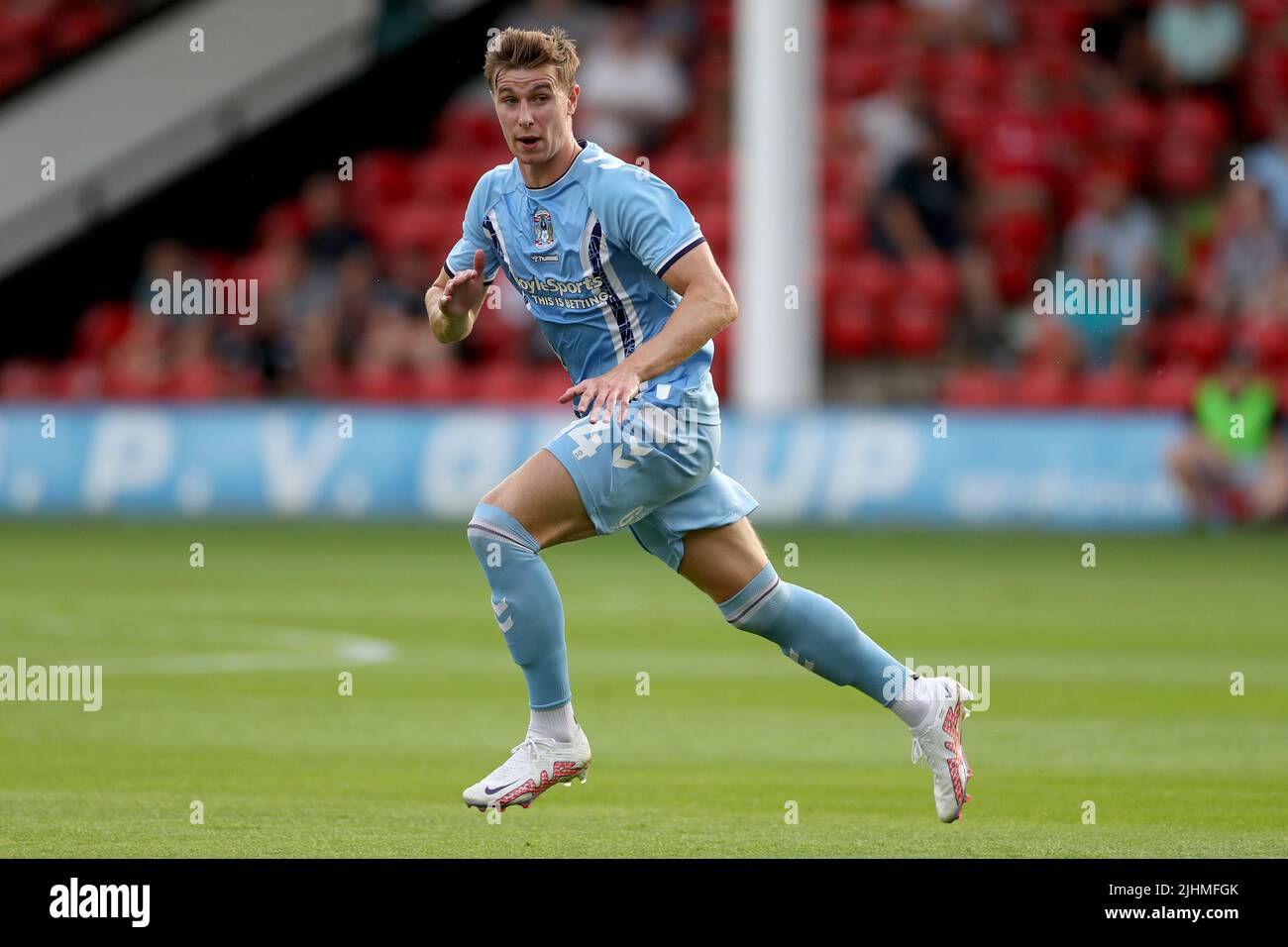 Coventry City’s Ben Sheaf in action during the pre-season friendly ...