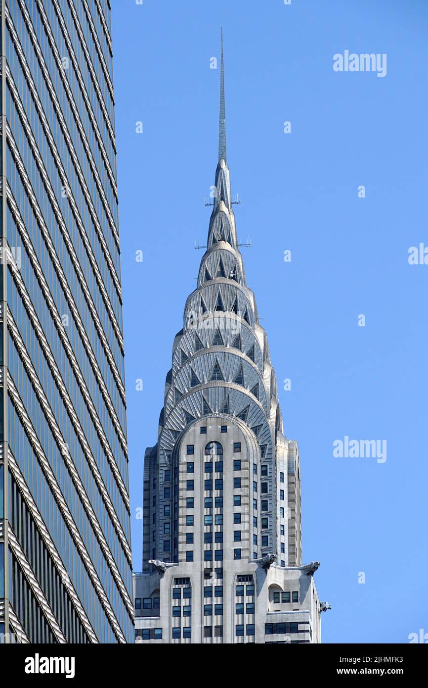 Chrysler Building, Art Deco skyscraper, Manhattan, New York City (NYC ...