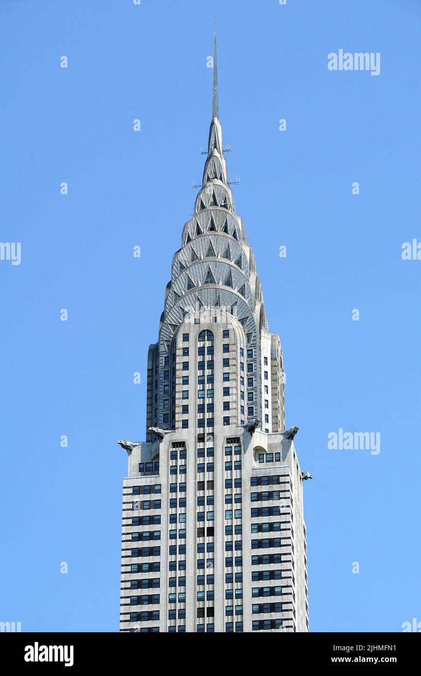Chrysler Building, Art Deco skyscraper, Manhattan, New York City (NYC ...
