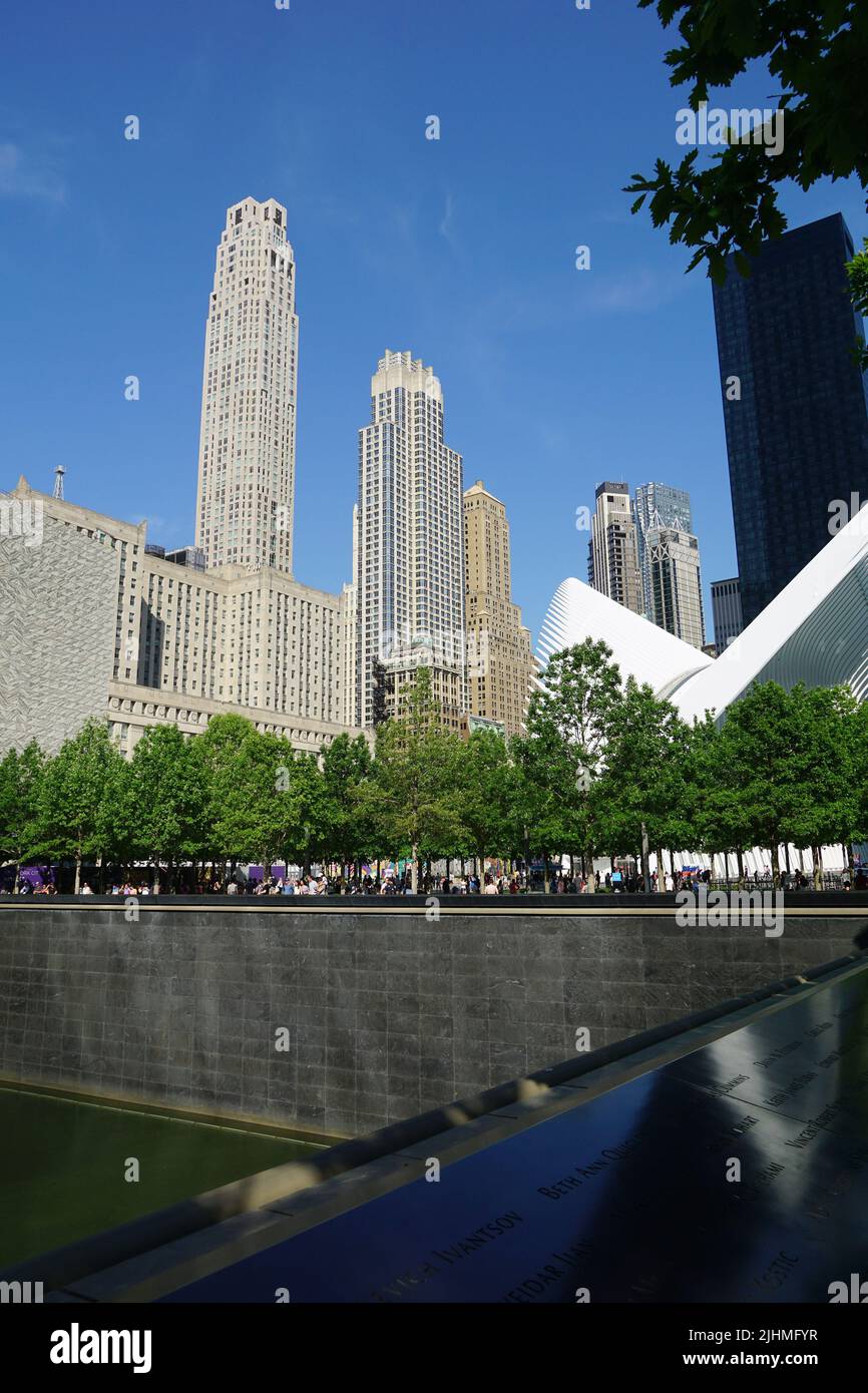 North tower pool hi-res stock photography and images - Alamy