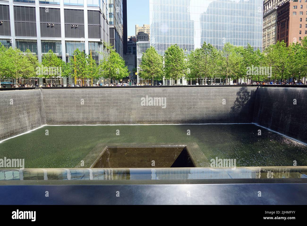 South Tower Pool, National September 11 Memorial, World Trade Center ...