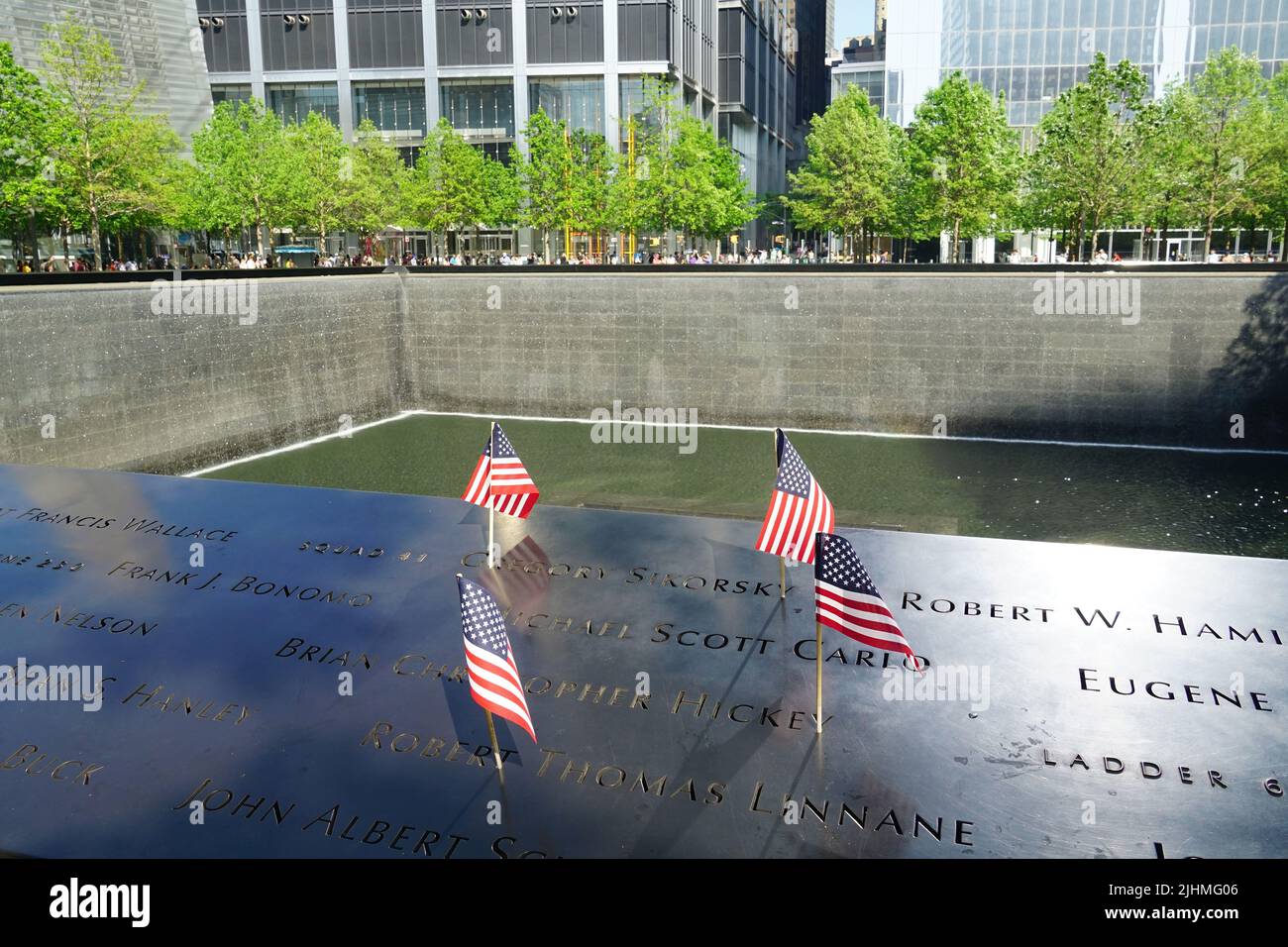 South Tower Pool, National September 11 Memorial, World Trade Center ...