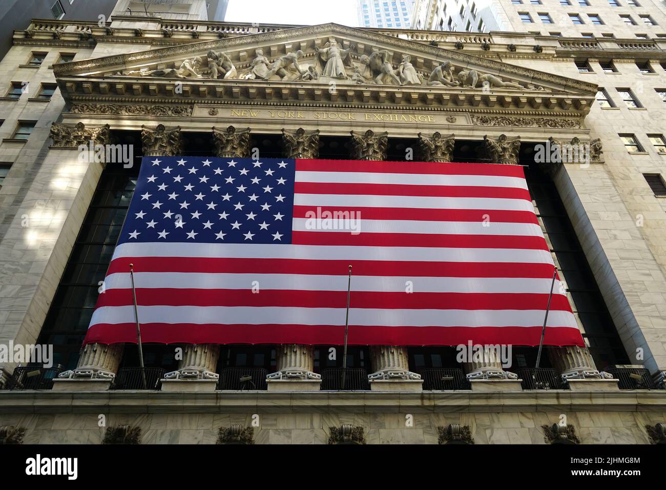 New York Stock Exchange, NYSE, "The Big Board", Financial District ...