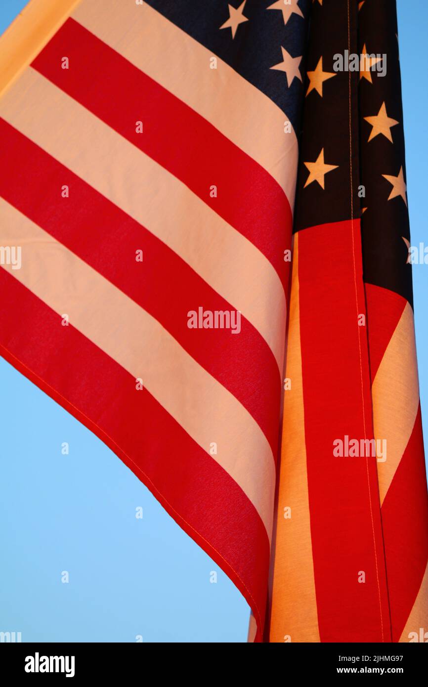 American flag stars and stripes Stock Photo - Alamy