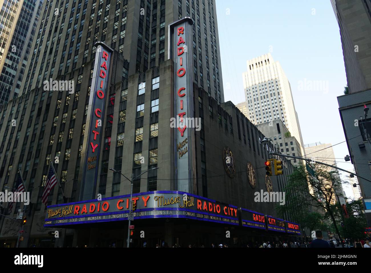 Radio City Music Hall, Rockefeller Center, Manhattan, New York City ...