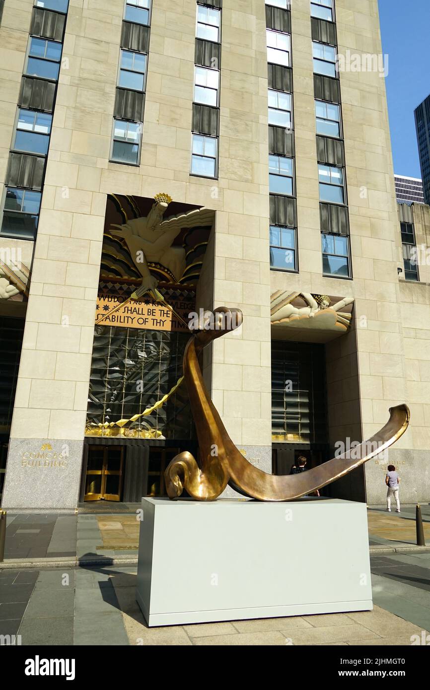 30 Rockefeller Plaza, Rockefeller Center, Manhattan, New York City (NYC ...