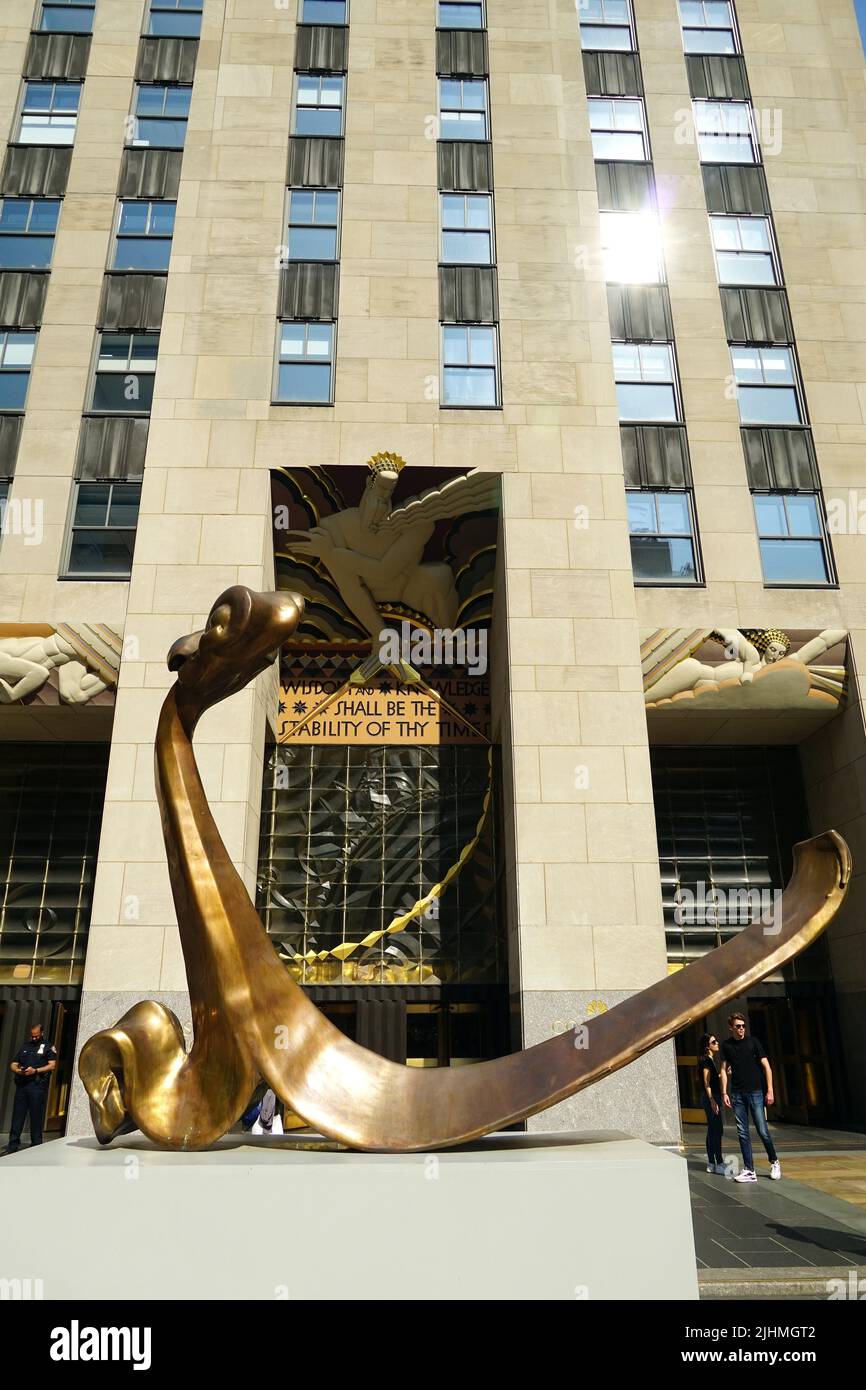 30 Rockefeller Plaza, Rockefeller Center, Manhattan, New York City (NYC ...