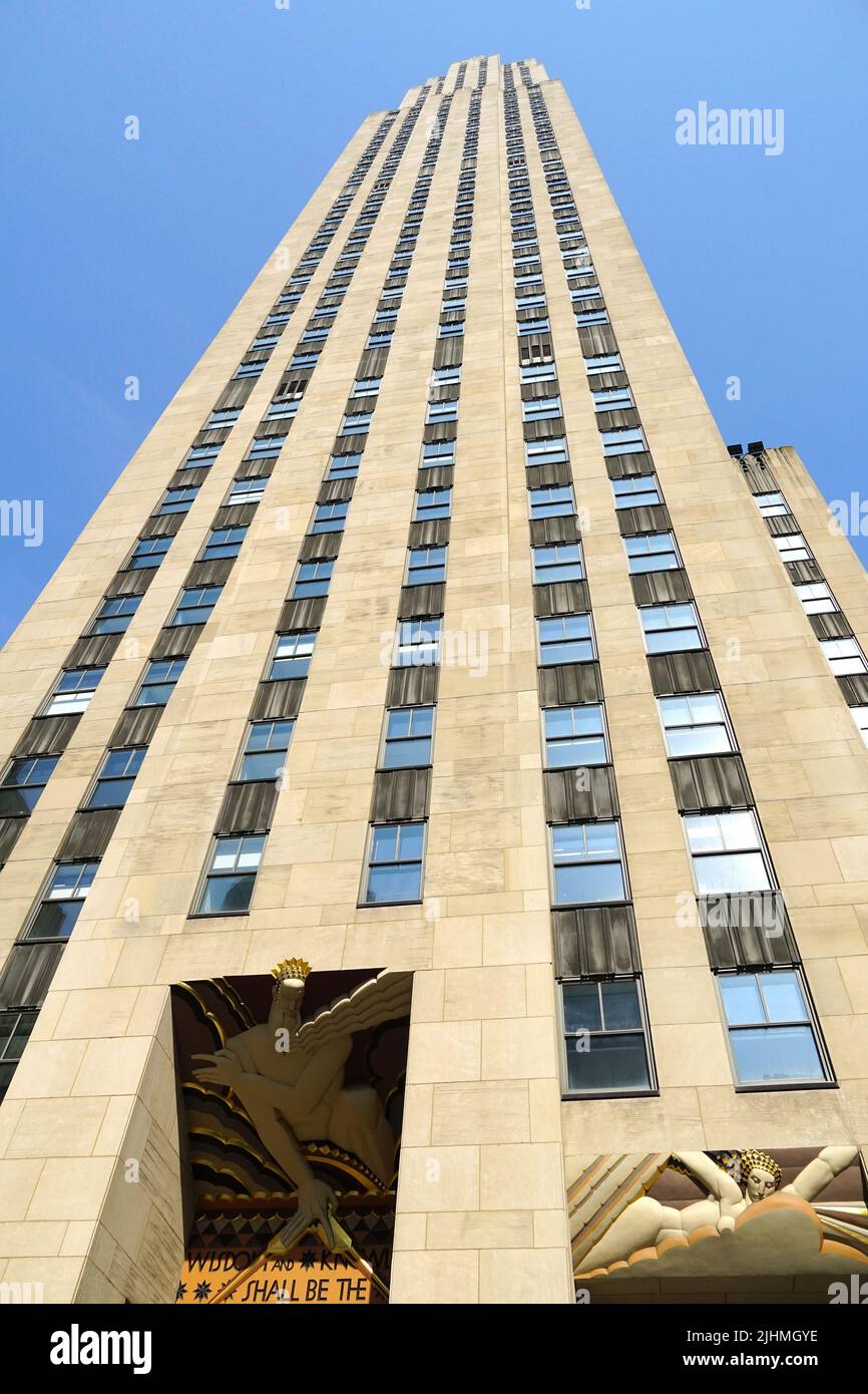 30 Rockefeller Plaza, Rockefeller Center, Manhattan, New York City (NYC ...