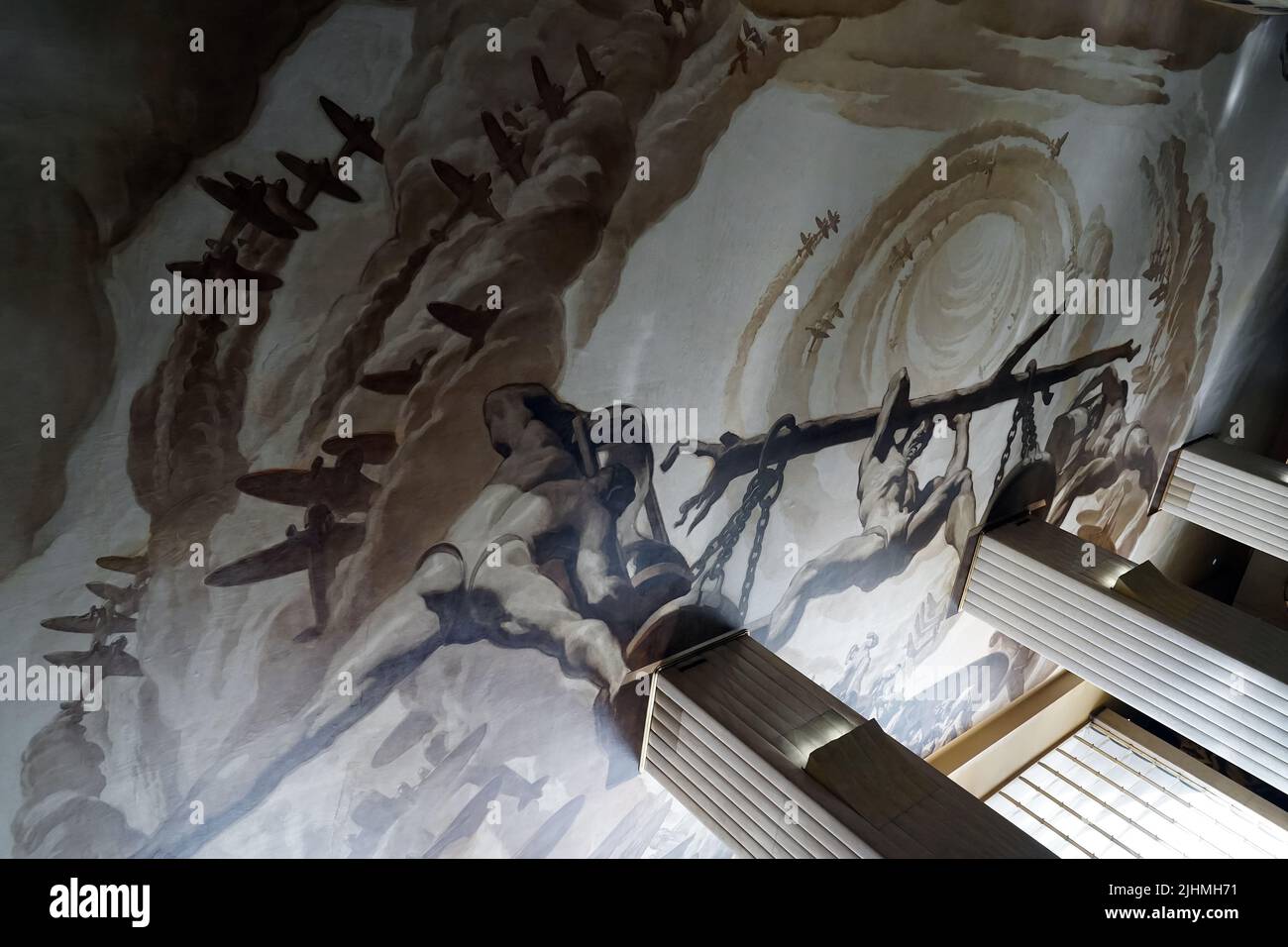 Interior, 30 Rockefeller Plaza, Rockefeller Center, Manhattan, New York ...