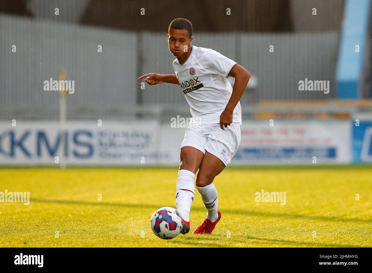 Kyron Gordon #34 of Sheffield United Stock Photo - Alamy