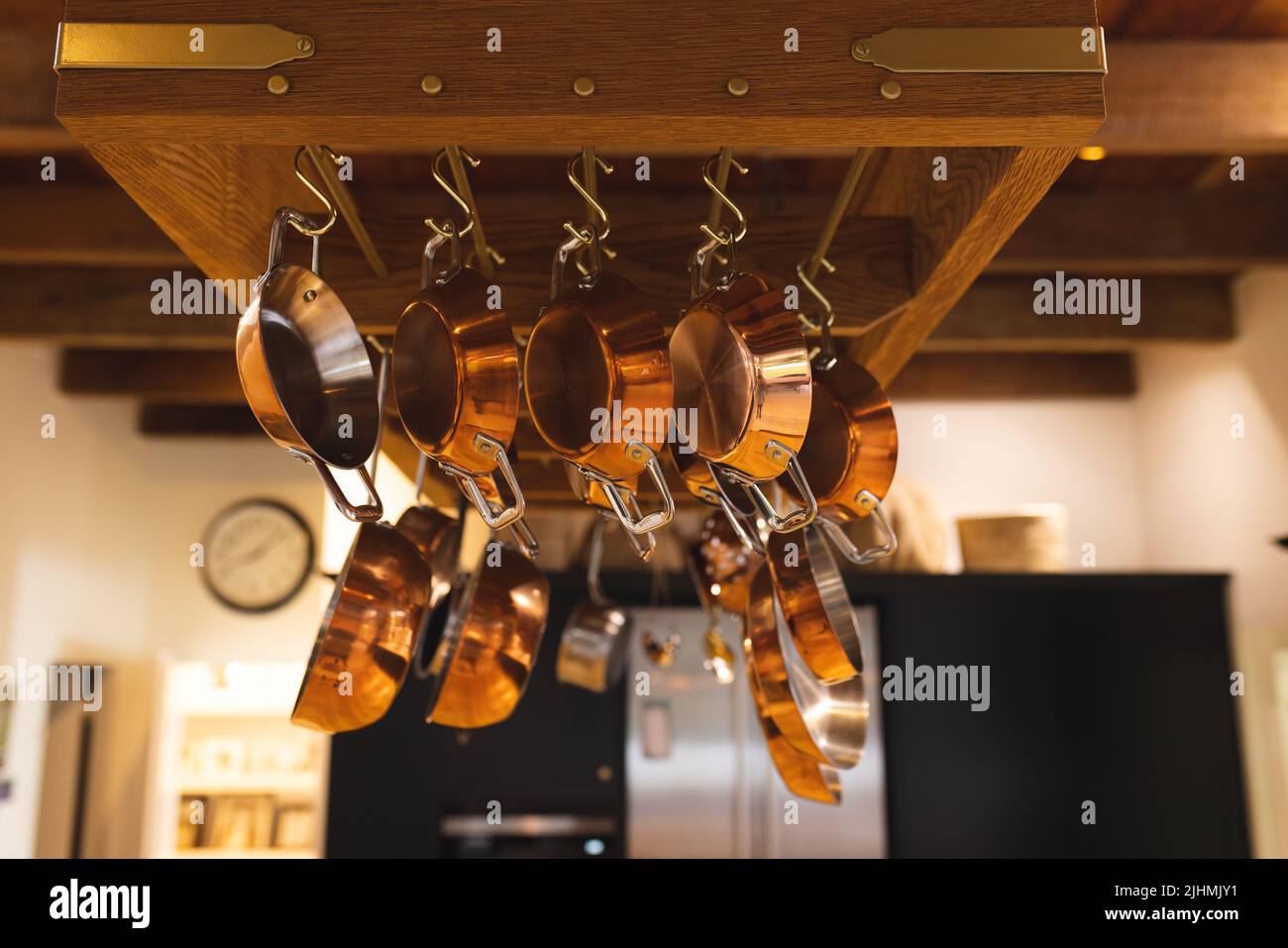 Copper pots illustration hi-res stock photography and images - Alamy