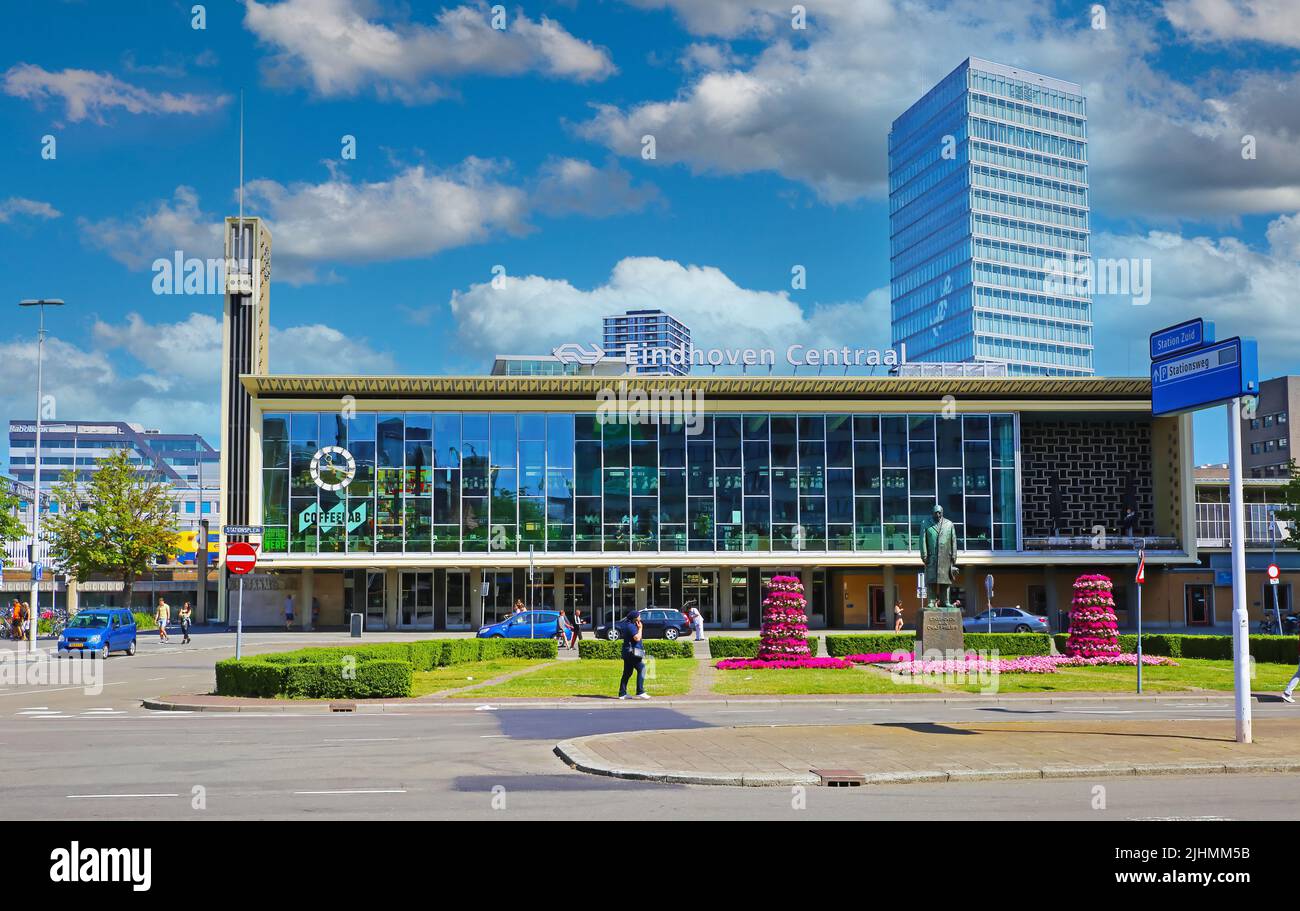 Eindhoven (Centraal), Netherlands - July 17. 2022: Beautiful square ...