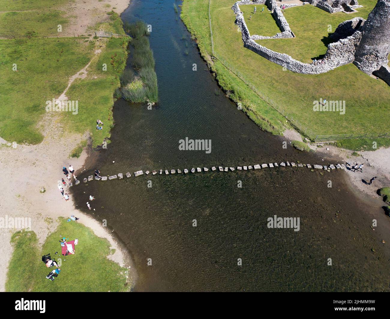 Ogmore by sea aerial hi-res stock photography and images - Alamy