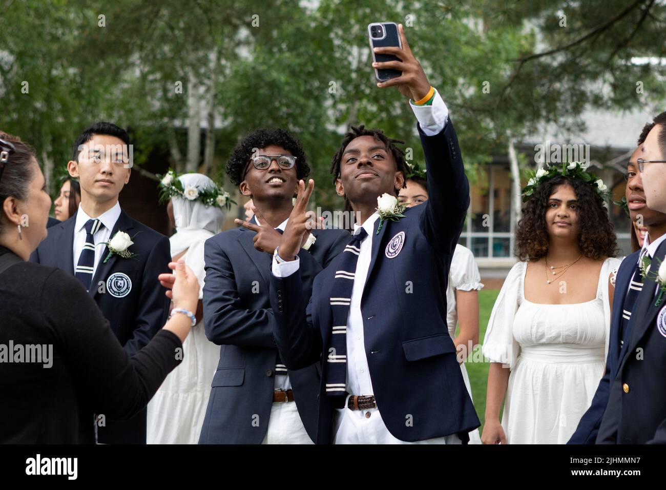 African american high school students hi-res stock photography and ...