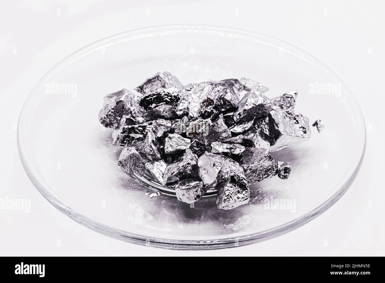 plate with chromium ore, industrial use ore, metallic chemical element ...