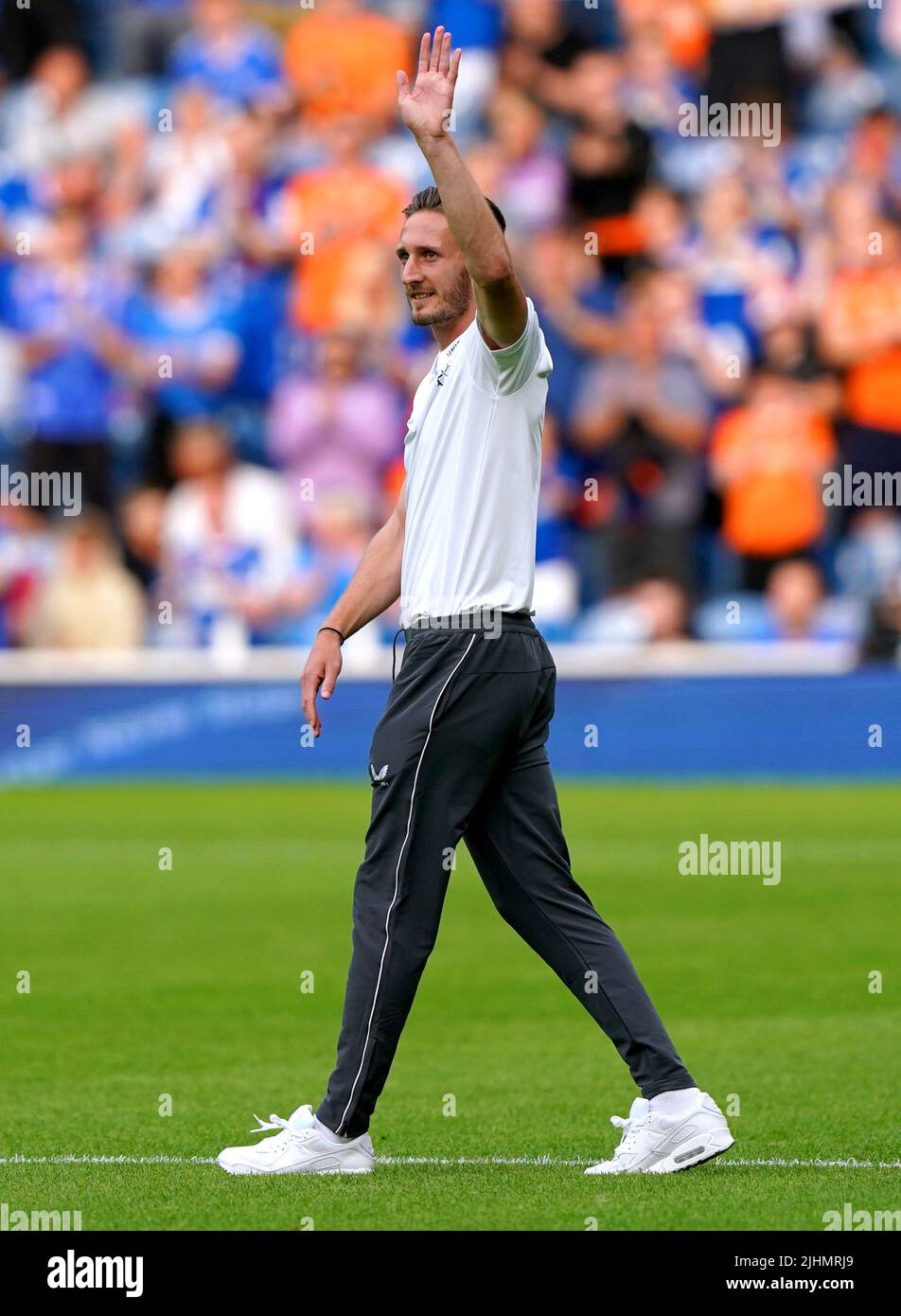 Rangers' new signing Ben Davies is unveiled to fans ahead of the pre ...