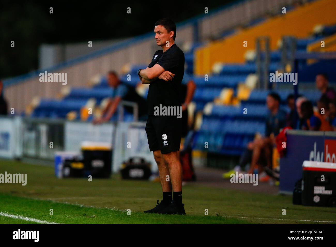 Paul Heckingbottom manager of Sheffield United Stock Photo - Alamy