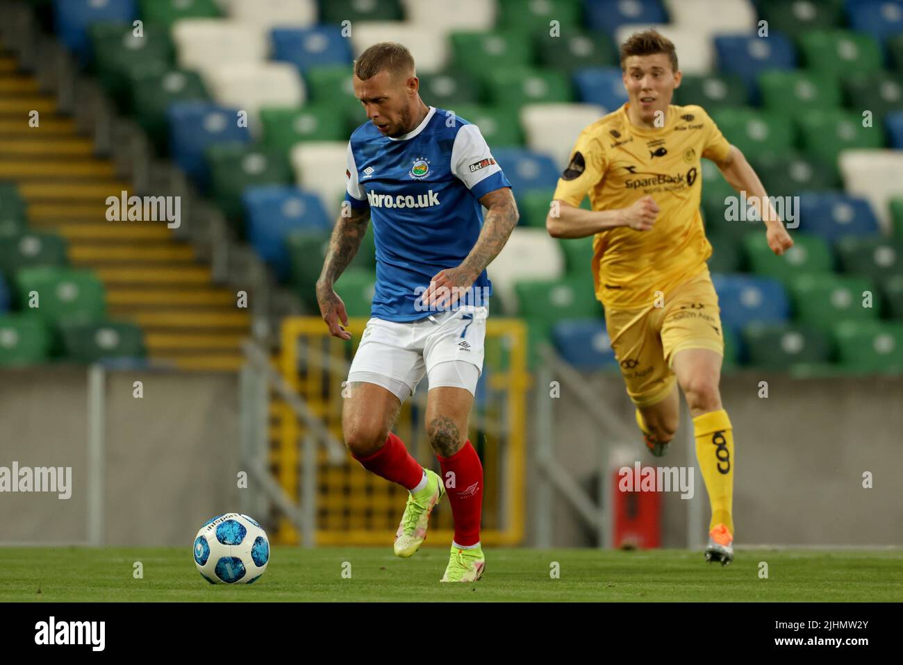 Kirk millar linfield 2022 hi-res stock photography and images - Alamy
