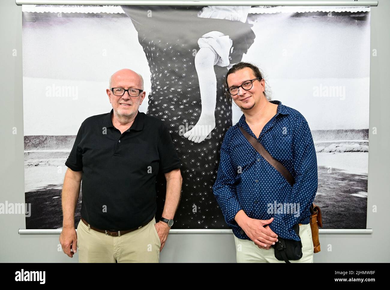 Prague, Czech Republic. 19th July, 2022. Polish photographer Michal ...