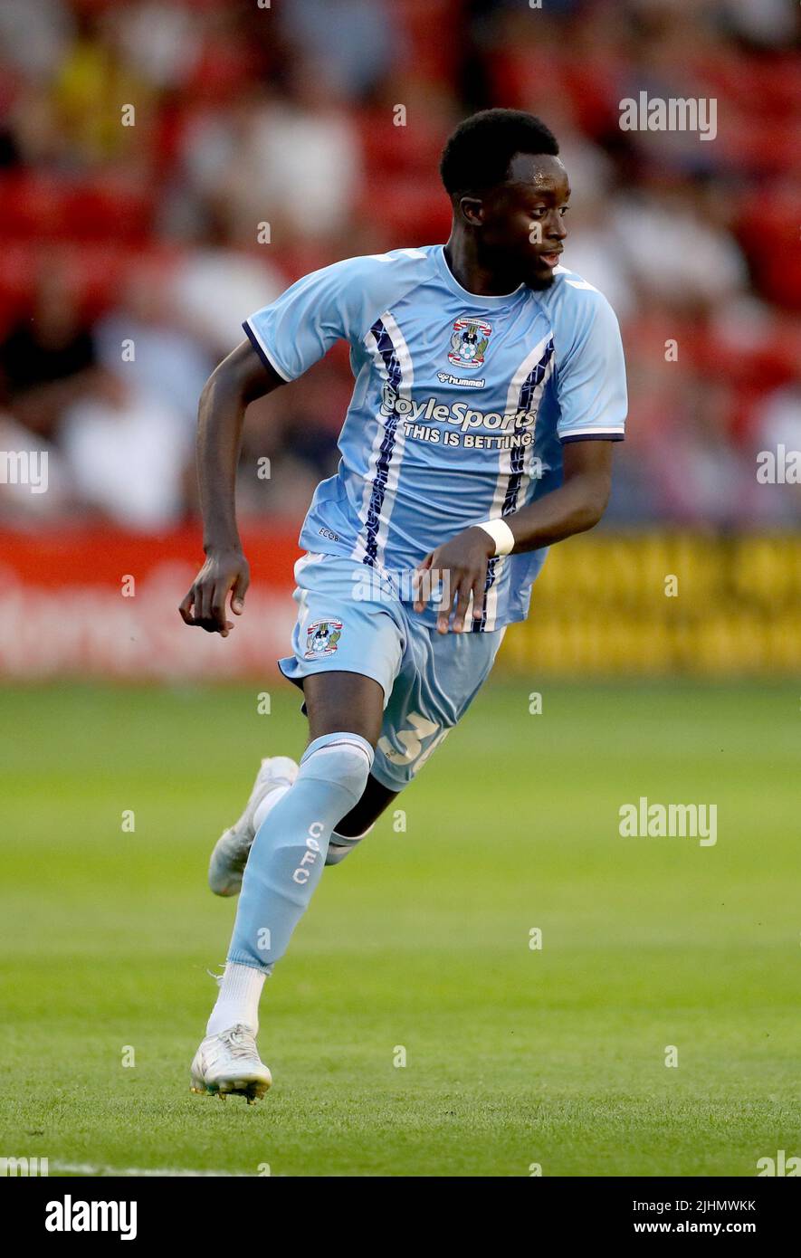 Coventry City’s Fabio Tavares in action during the pre-season friendly ...