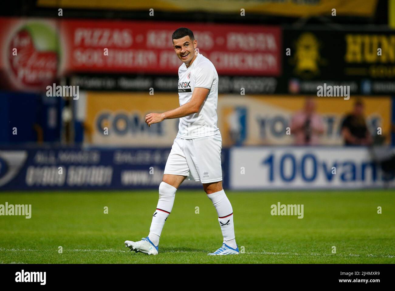 John Egan #12 of Sheffield United Stock Photo - Alamy