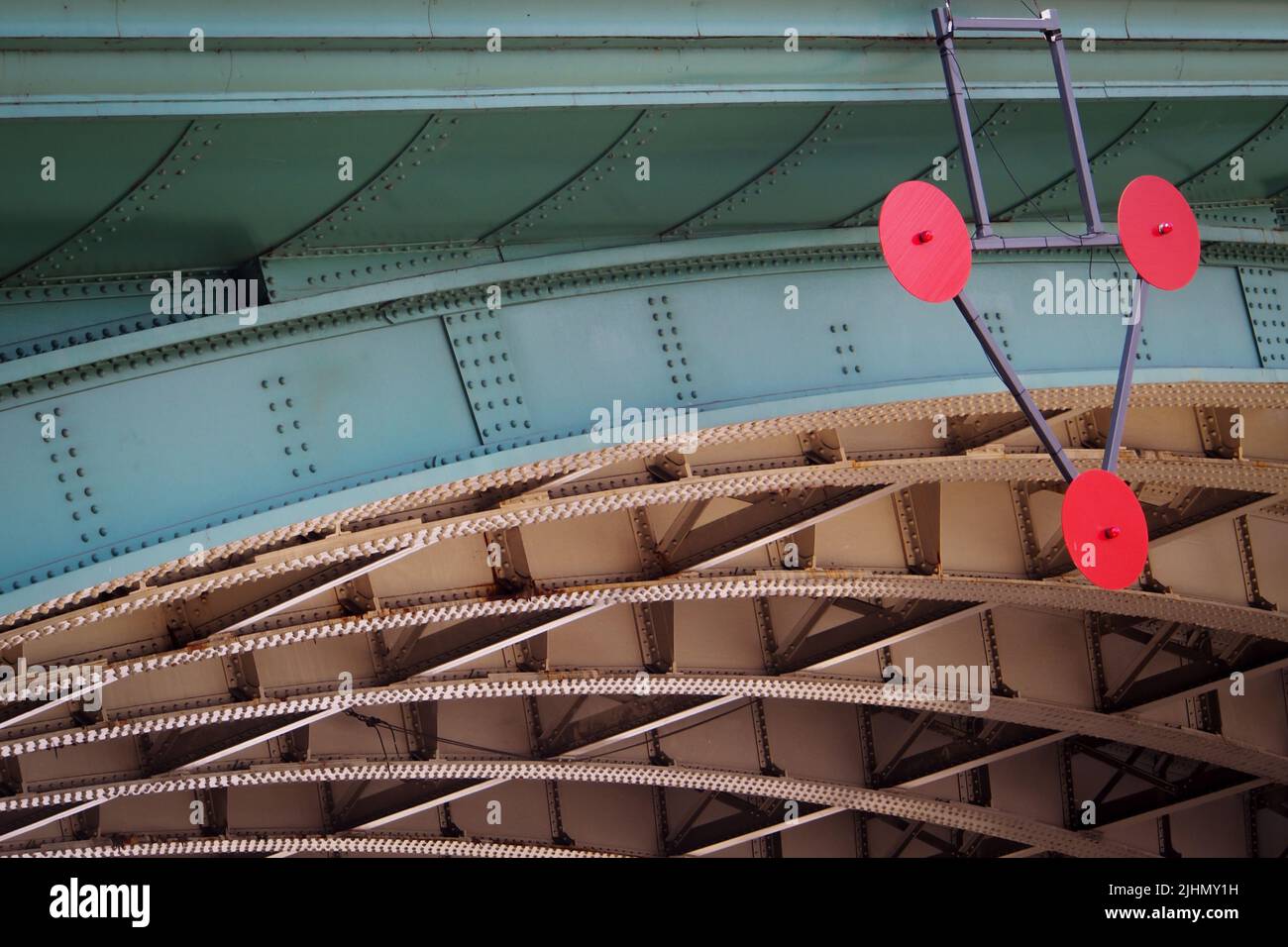 Suffolk bridge details, london Stock Photo - Alamy