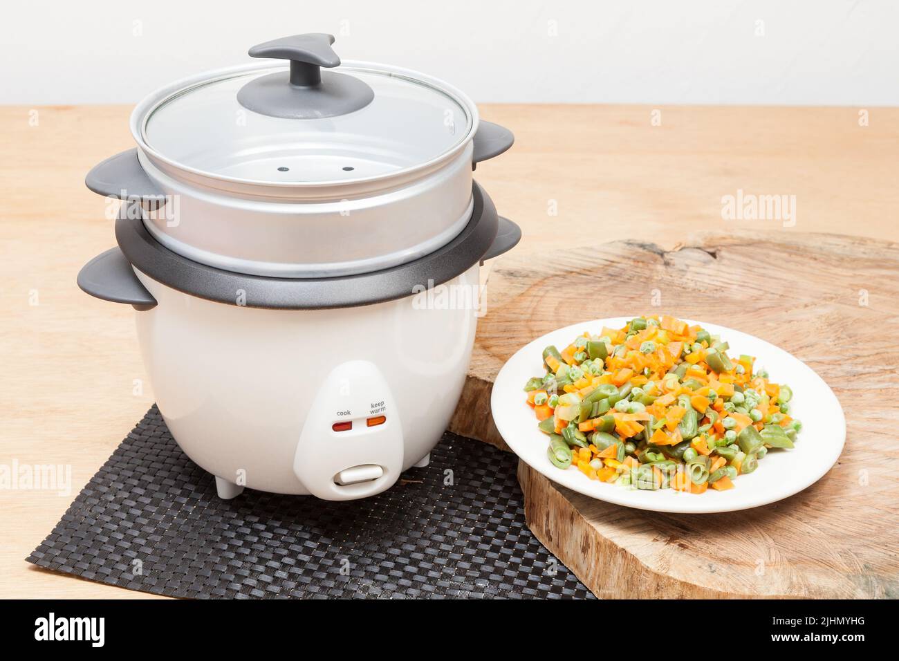 Cooking utensil; Automatic electric pot Stock Photo - Alamy