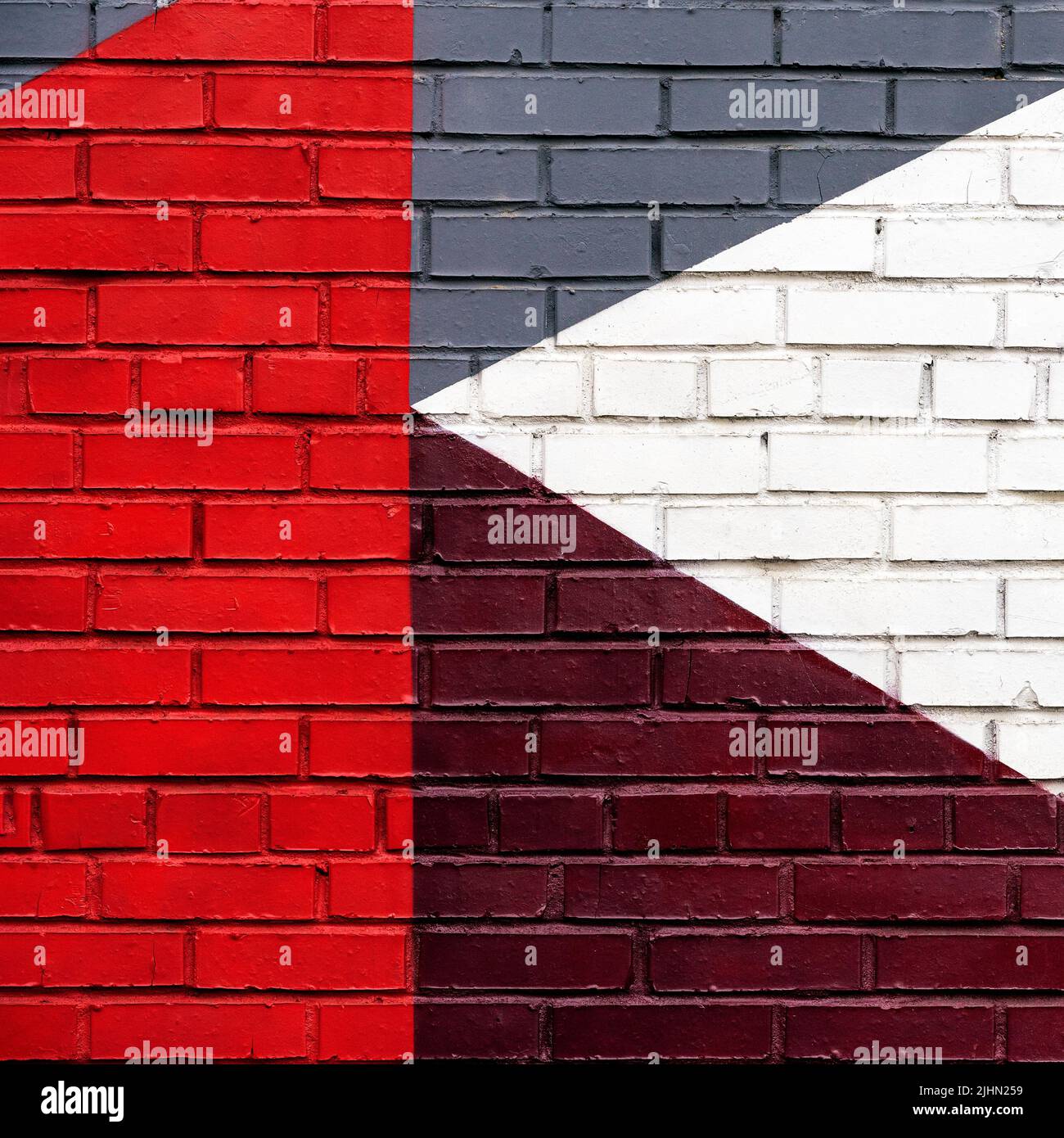 Geometric brickwork hi-res stock photography and images - Alamy