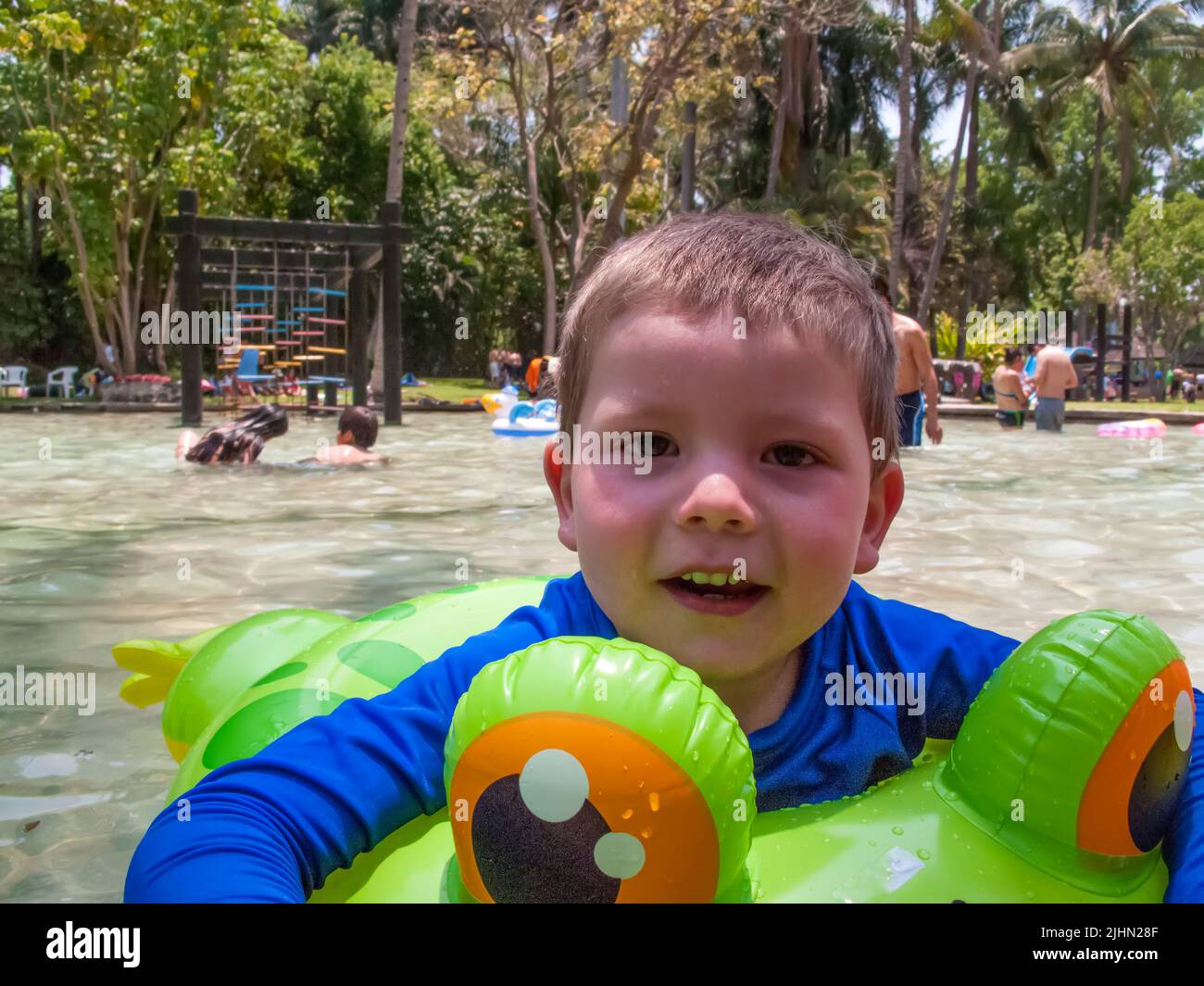 Swimming pool with frog hi-res stock photography and images - Alamy