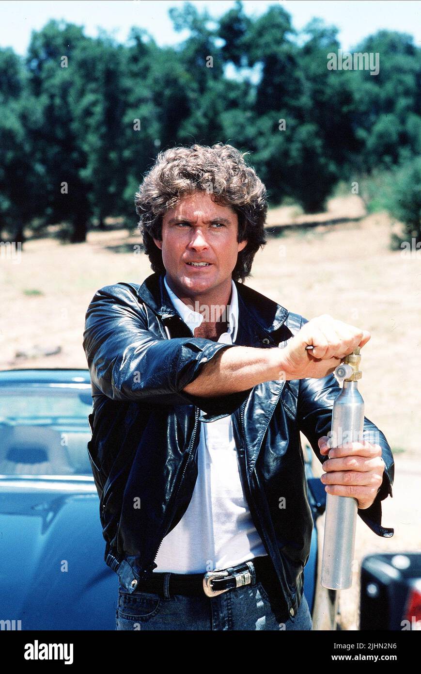 DAVID HASSELHOFF, KNIGHT RIDER, 1982 Stock Photo - Alamy