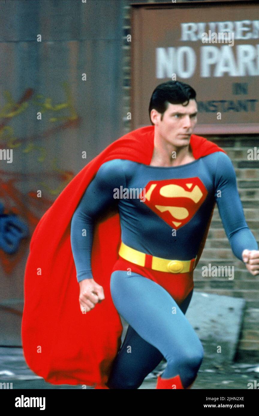 CHRISTOPHER REEVE, SUPERMAN II, 1980 Stock Photo - Alamy